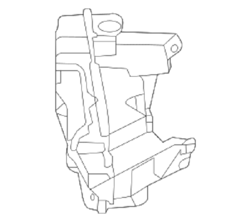 Windshield Washer Reservoir w /o Cap for Land Rover Range Rover OEM # ...