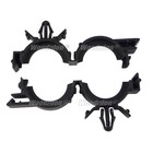 132x Wiring Harness Wire Loom Routing Clips Assortment Convoluted ...