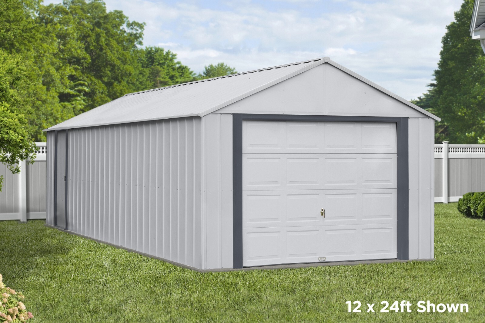 Arrow Murryhill 12 x 24 Garage, Steel Storage Building | eBay