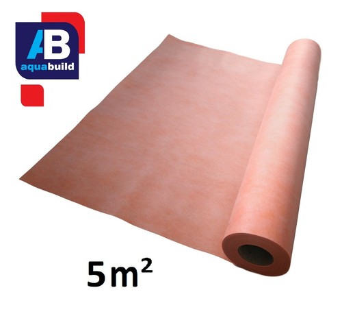 5m Orange Waterproof Sealing Tanking Membrane Matting Matt Shower Floor ...