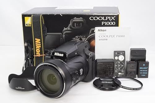 Nikon COOLPIX P1000 X125 16.7 MP Digital Cama Zoom 4K Japan Used w/Box ...