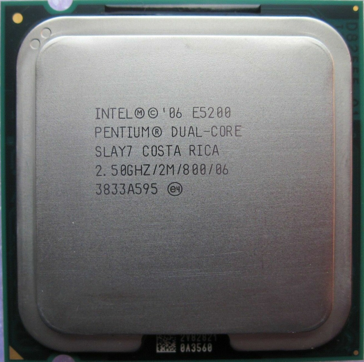 Intel Pentium Dualcore E5200 Slb9t 25 Ghz Eu80571pg0602m