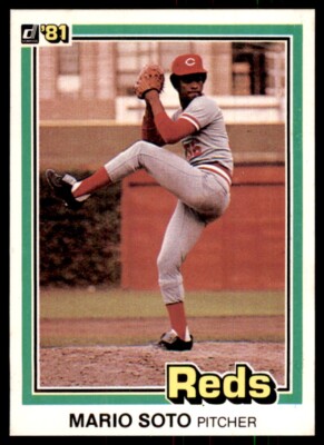 1981 Donruss Baseball Card Mario Soto Cincinnati Reds #63 | eBay
