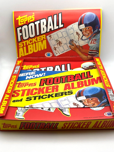 1981 Topps NFL Football Sticker Album 1st Edition Vintage NOS | eBay