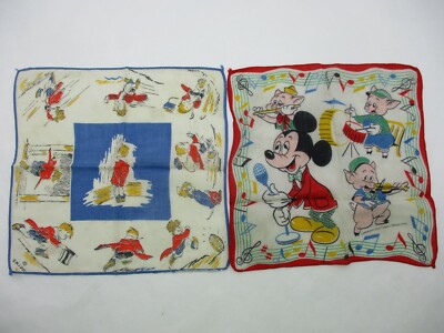 Vintage SKIPPY & Walt Disney Productions Mickey Mouse & three little ...