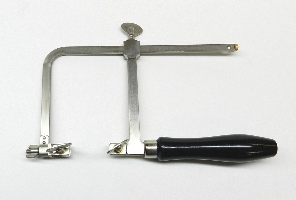 Jewelers Saw Frame 4" Adjustable with Tension Screw Jewelry Making Hand ...