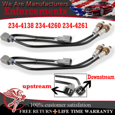 4x Upstream & Downstream Oxygen O2 Sensor for 2003 04 Toyota 4Runner 4 ...