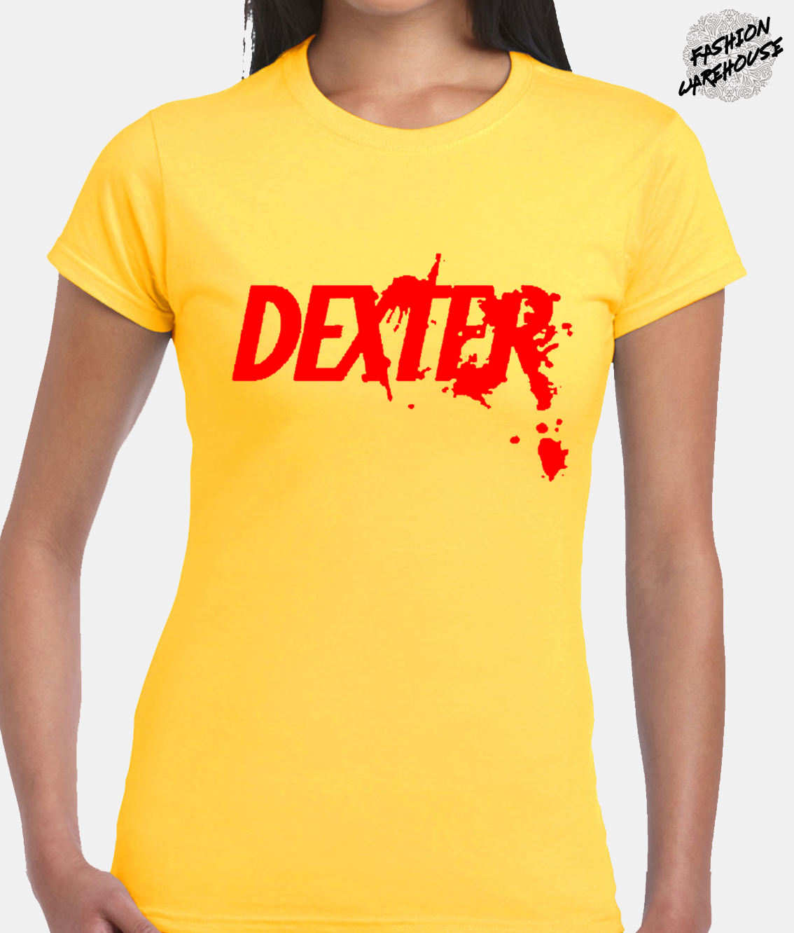 Dexter Ladies T Shirt Crime Dram Murderer Serial Killer Design Morgan ...