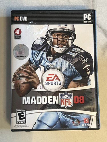 Madden 08 (PC, 2007) Complete with Manual and Code 2008 Football | eBay