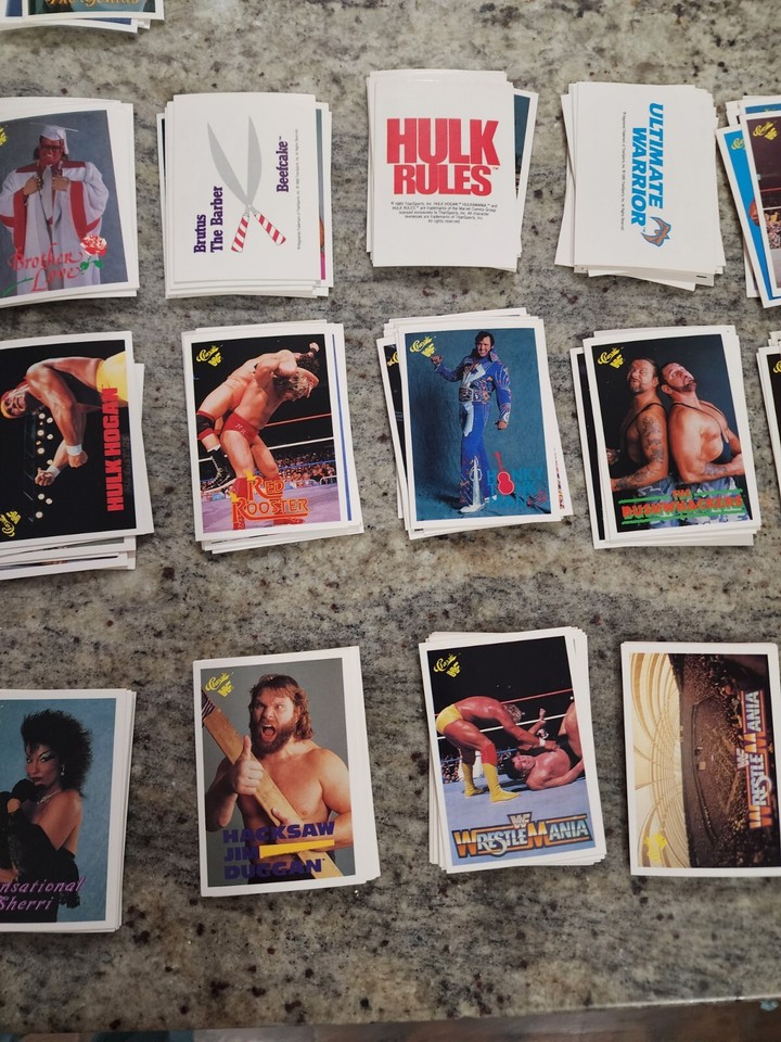 Vintage WWF Classics 1989/1990 Trading Card Lots Of 10 Random Cards | eBay