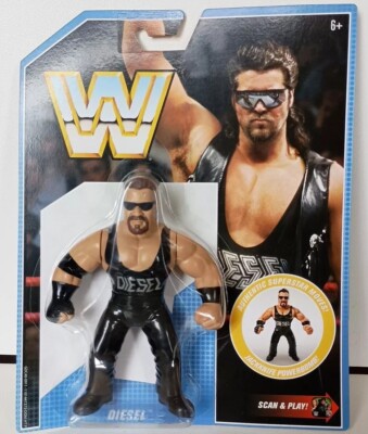 WWE MATTEL RETRO DIESEL SERIES 10 WRESTLING ACTION FIGURE RARE WWF | eBay