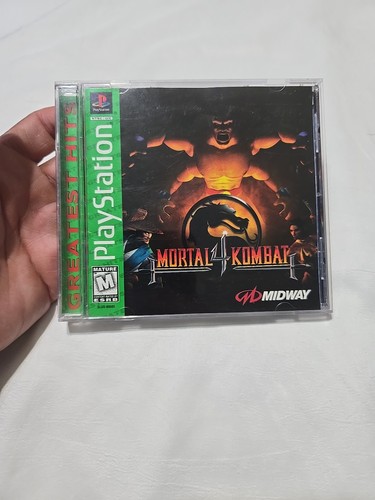Mortal Kombat 4 (Sony PlayStation 1, PS1, 1997) Complete, Disc Mint ...