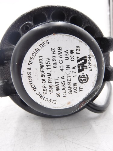 Electric Motors & Specialist 1500RPM 115V 50W AC Motor Standard ESP ...