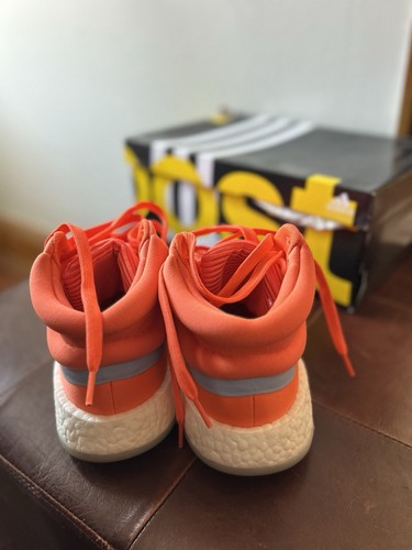 Size 10.5 - adidas Marquee Boost Hi-Res Coral Blue | eBay