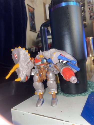 Transformers Dinobots Triceradon complete Hasbro Walmart Armada RID ...