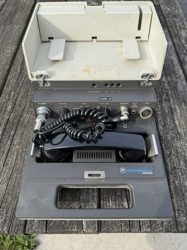 Motorola Apcor Paramedic Telemetry Radio 1970s Emergency EMS | eBay