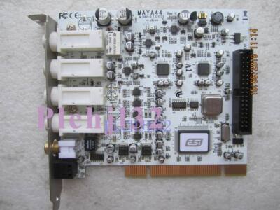 1pc Used Maya 44 sound card ESI MAYA44 stable white version | eBay