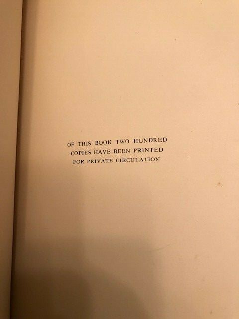 SIGNED William K. VANDERBILT, Log of My Motor: 1899-1908, 1st ed ...