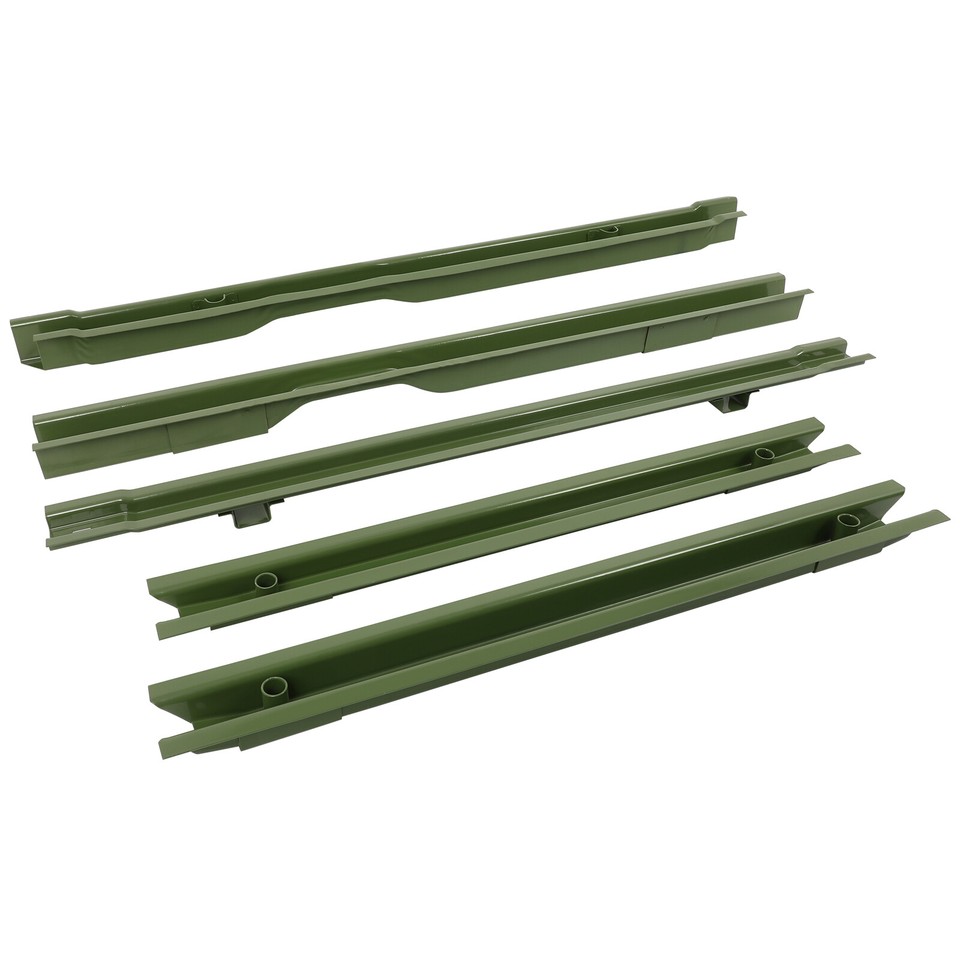 5 Track Truck Bed Rails Long Bed Rails for Ford F250/F350/F-450 Super ...