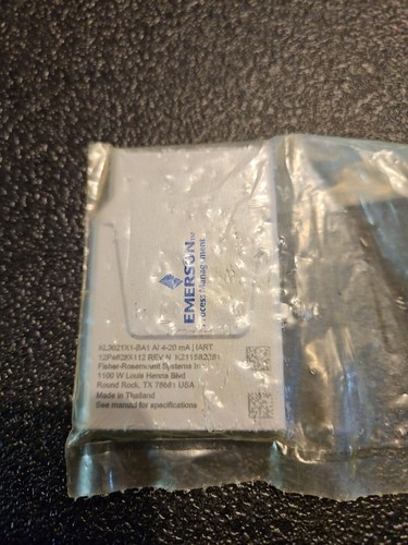 EMERSON DELTAV KL3021X1-BA1 AI 4-20 MA HART CHARMS KL3021X1BA1 ...