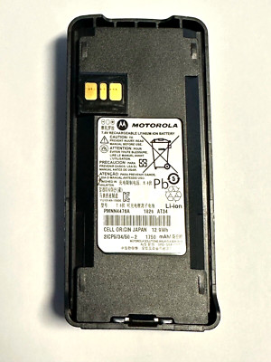 Motorola Battery PMNN4476A 7.4V Rechargeable Lithium ION Battery | eBay