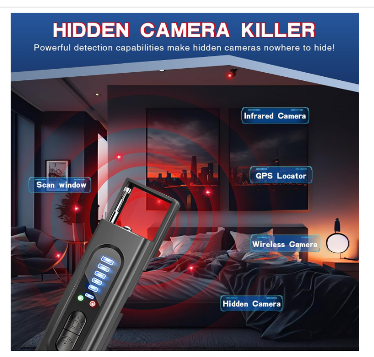 Camera Detectors, Portable Camera, GPS Tracker Detect for Car Indoor ...