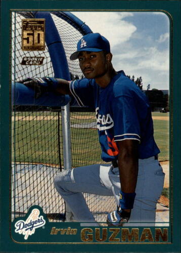 2001 Topps 50 Years #T261 IRVIN GUZMAN Rookie Dodgers | eBay