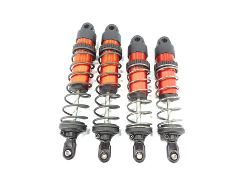 New Traxxas Sledge Orange Aluminum Front and Rear GT-Maxx Shock Set ...