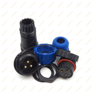 SD20 3Pin 25A Circular Waterproof Connector,Aviation Cable Connector ...