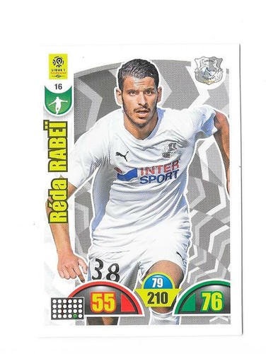 Carte adrenalyn XL 2018/19 panini - Amiens - N°016 - Réda Rabeï | eBay