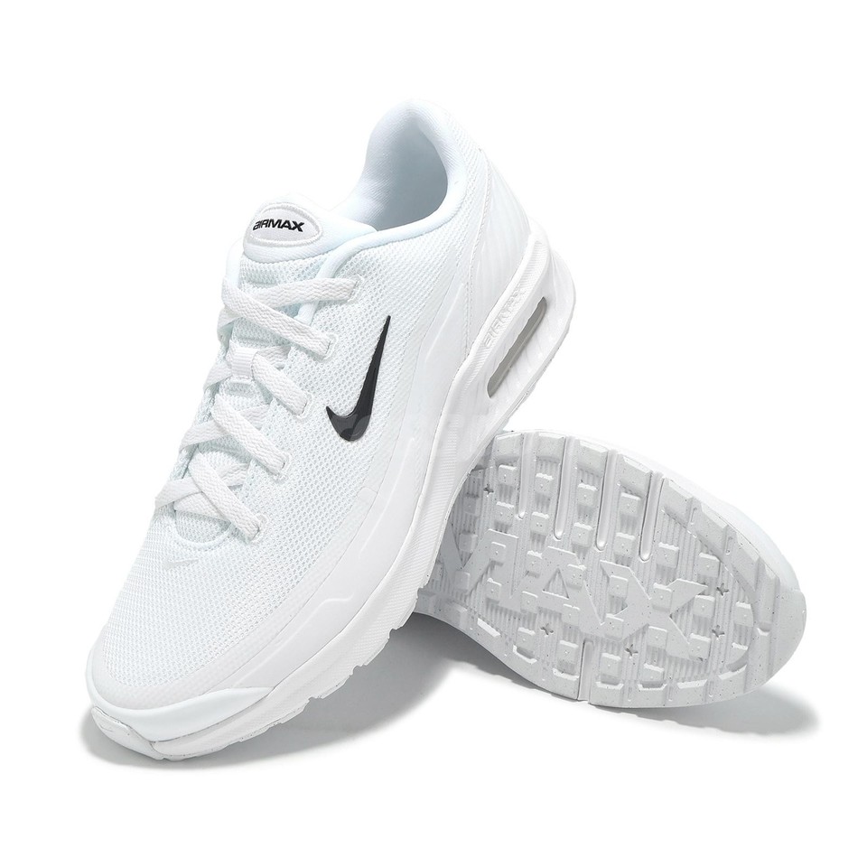 Nike Air Max Bia White Black Wolf Grey Men Casual Lifestyle Shoes ...
