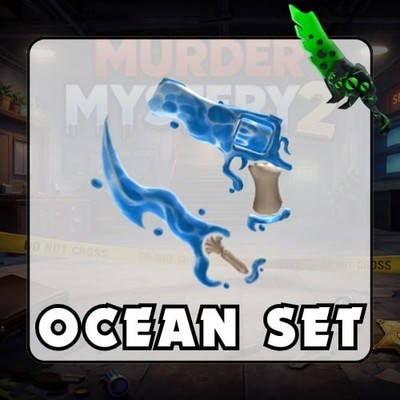 Roblox | Murder Mystery 2 MM2 | Ocean Set | Ancient Godly Knives and ...