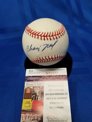 Charlie Neal autographed NL White baseball. JSA authenticated. | eBay