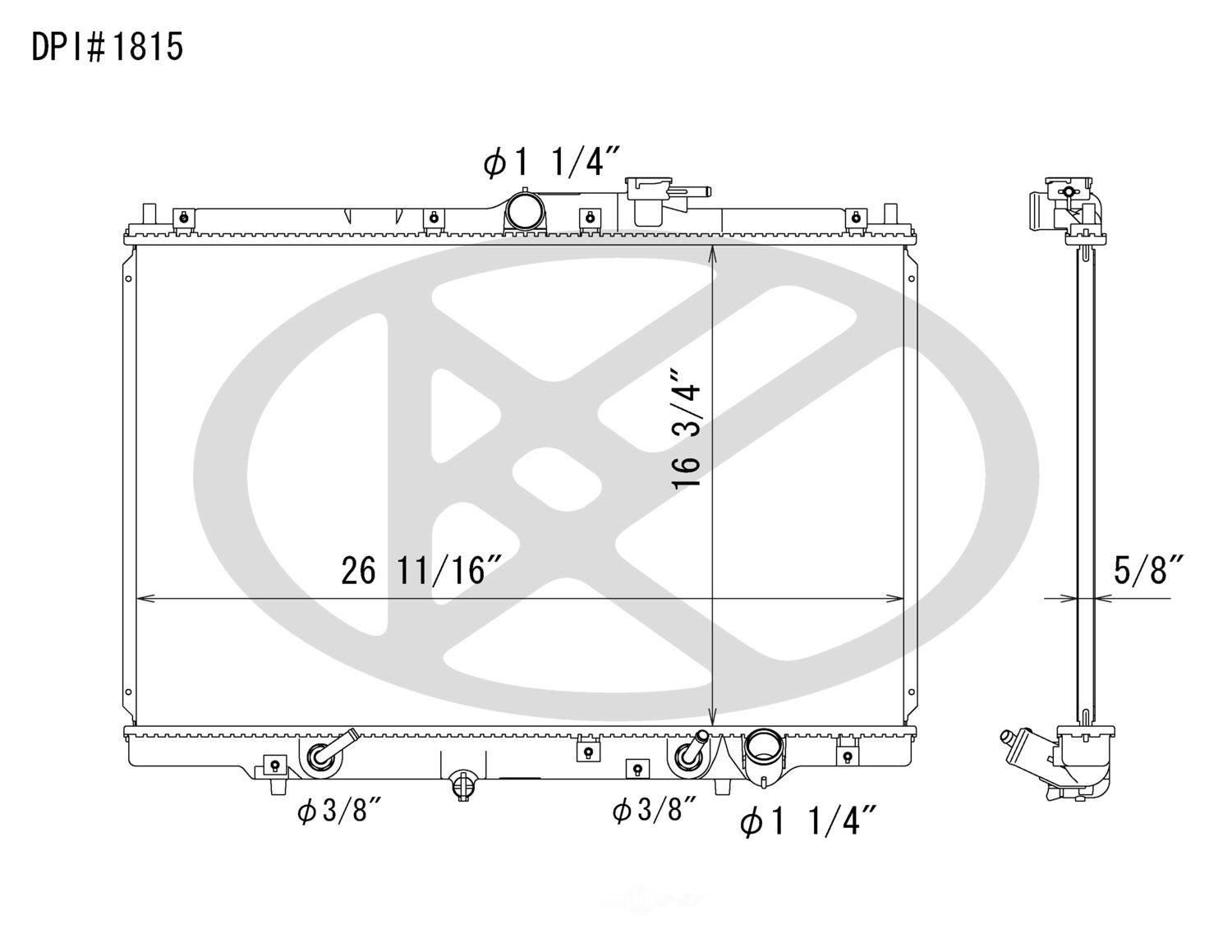 Radiator Koyo A1815 for sale online | eBay