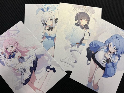 Blue Archive Buraka Postcard Mika Ako Miyako Miyu | eBay