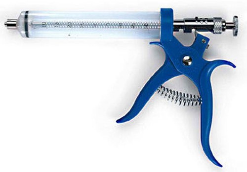 Pro Shot 50cc Economy Pistol Grip Repeater Syringe Cattle Sheep Goat ...