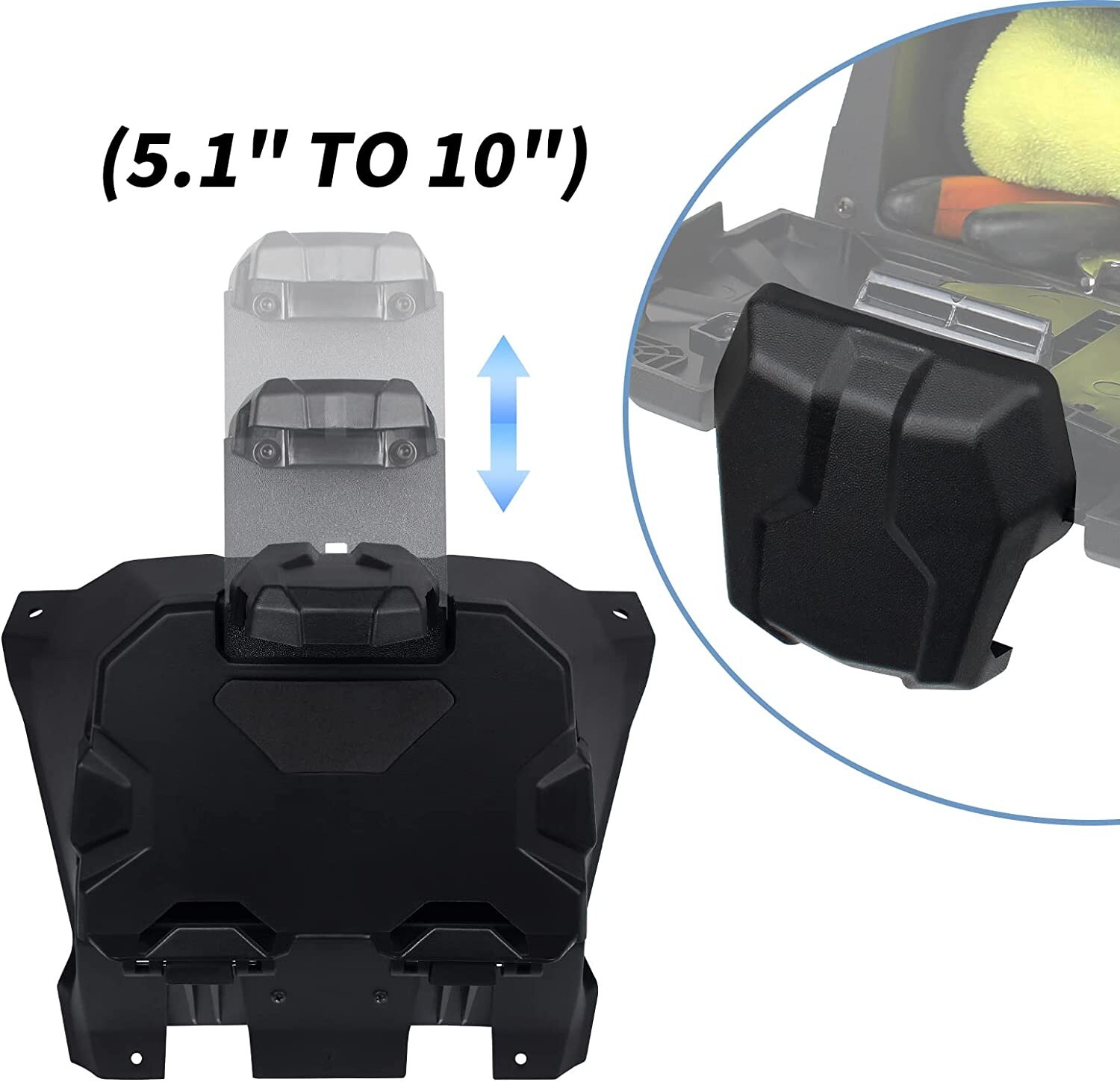 CPOWACE Electronic Tablet Holder GPS Mount For Polaris RZR PRO XP/XP4 ...