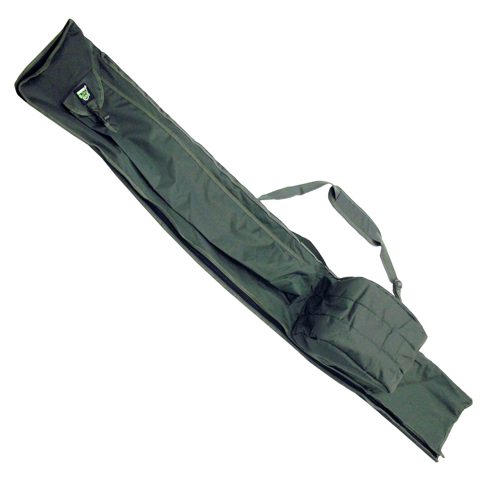 Carp Fishing Rod Bag Green Or Camo DPM Rod Holdall 3 Carp Made Up Rods ...