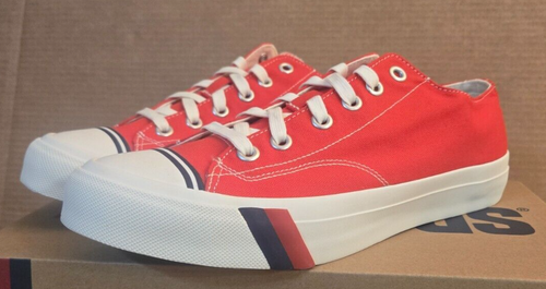 Pro-Keds Royal Lo Lace Up Canvas Men's 11/ Women's 13 Red PK54473 | eBay