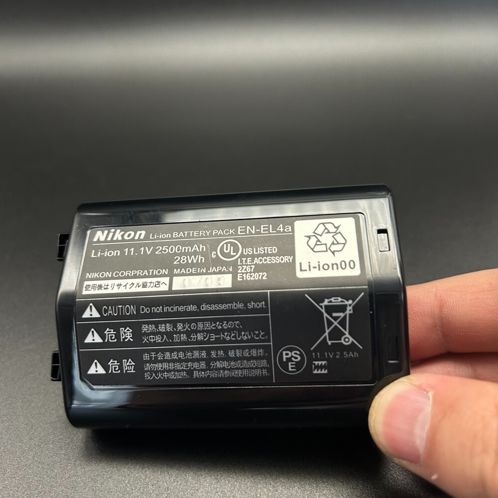 OEM Nikon EN-EL4A Battery For Nikon Camera F6 D3 D3S D3X D2 D2H D2Hs ...