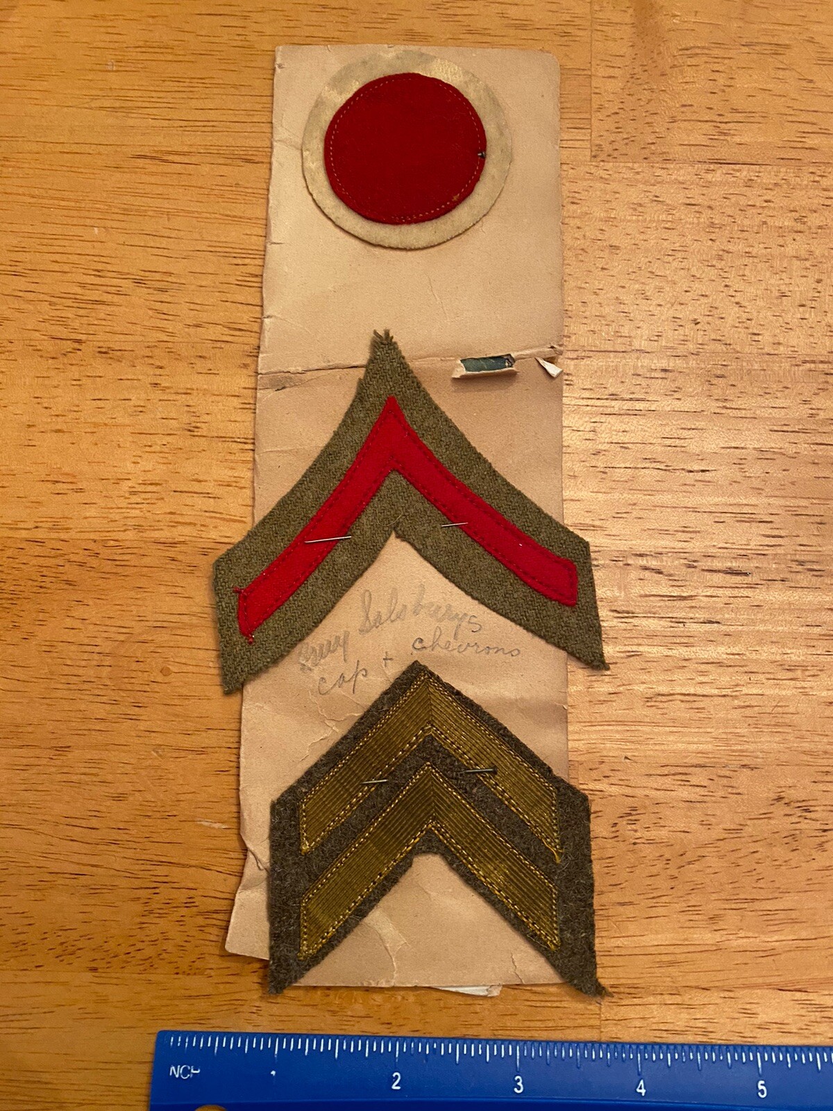 WWI US Soldiers 37th Infantry Division Patch Set Off Of Uniform ...