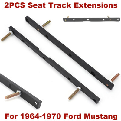 Seat Track Extensions For 64-68 Mustang ,67-70 Cougar ,65-70 Bronco ...