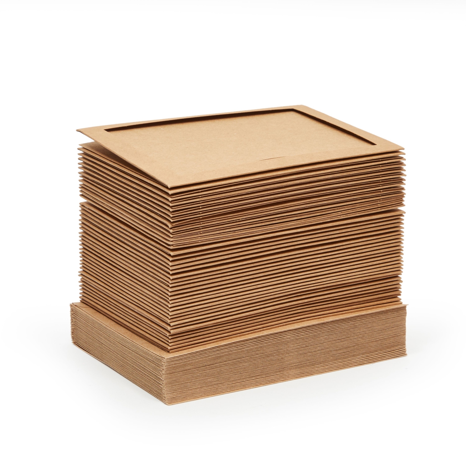 48 Pack Kraft Paper Photo Insert Cards with Envelopes, 4x6 Paper Frames ...