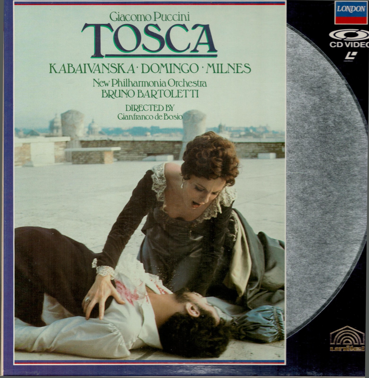 Giacomo Puccini TOSCA 2-LaserDisc Set Placido Domingo (071-502-1, 1976/1988) VG | eBay