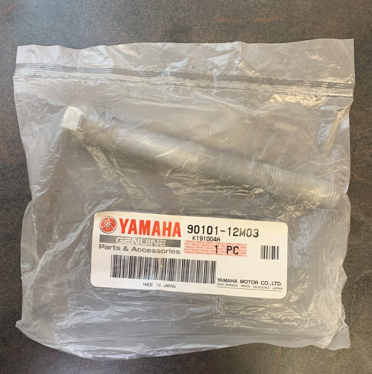 Genuine Yamaha Part- 115mm Bolt (part #71) Lot of 4, 90101-12M03 New | eBay