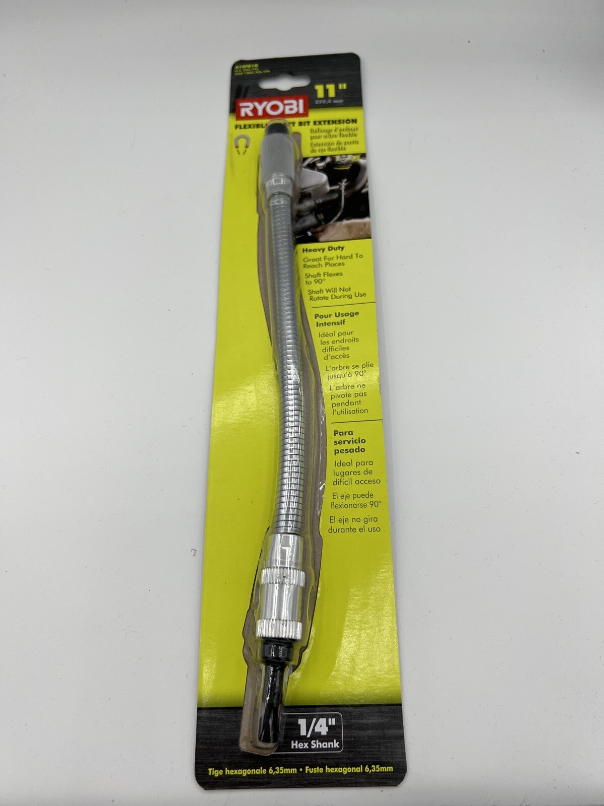 Ryobi SpeedLoad Flexible Shaft Extension and Bit Holder (For 1/4 Inch ...