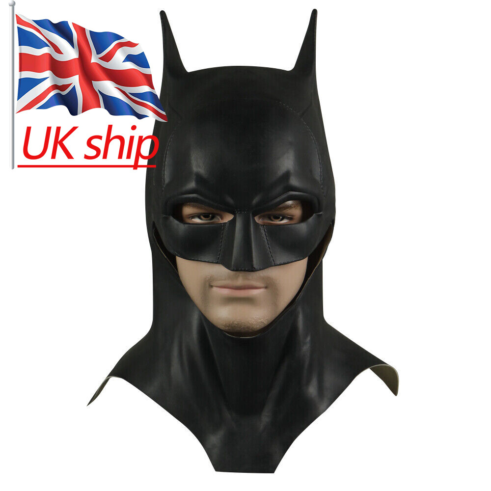 Batman Maskenumriss DC BVS Batman Cosplay Mask Ben Affleck Soft Rubber