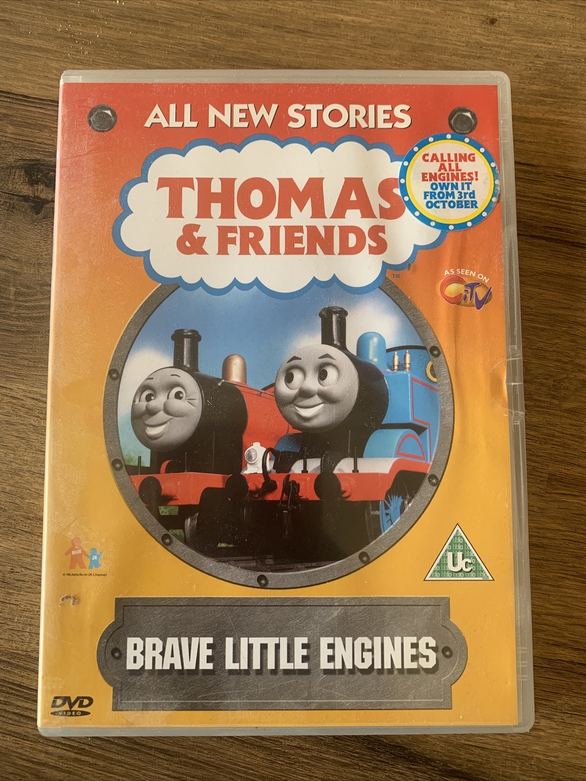 Thomas The Tank Engine And Friends - Brave Little Engines (DVD, 2003 ...