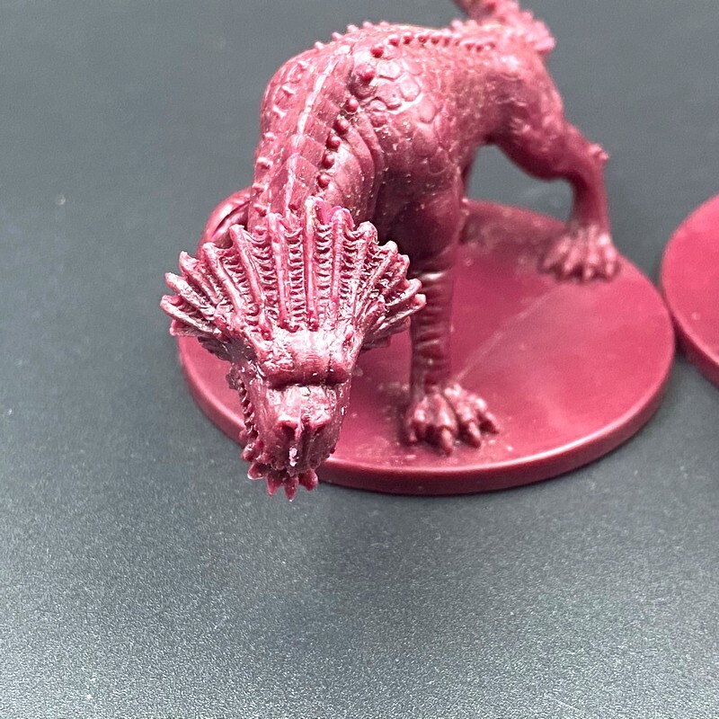 2PCS Rage Drake Miniatures Dungeons and Dragons Wrath Of Ashardalon ...