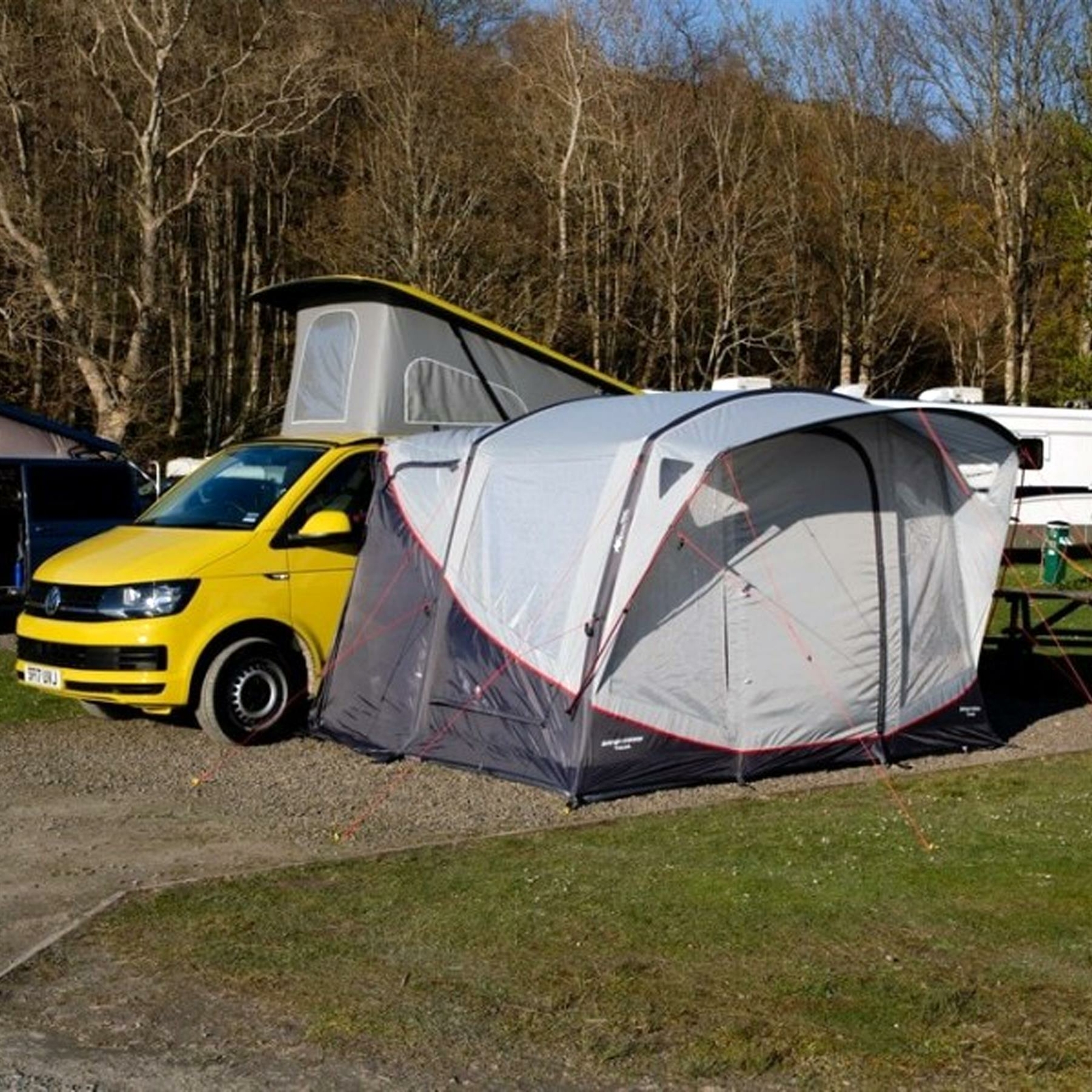VANGO TOLGA AWNING INFLATABLE BLOW UP DRIVE AWAY VW T5 T6 TENT ROOM ...